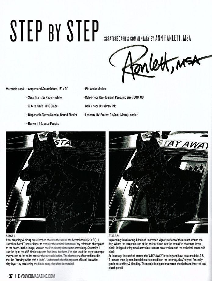 Featured in “Step by Step” Article in {E-VOLVED} Magazine | Ann Ranlett ...